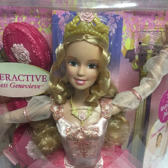 Barbie | Toys | 2 Dancing Princess Genevieve Interactive 14 Barbie Doll ...